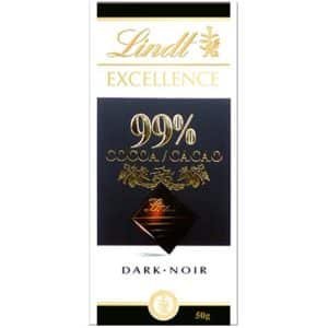 Lindt 99% Cocoa Dark Chocolate 50g - Free Dailyvery in Dhaka City