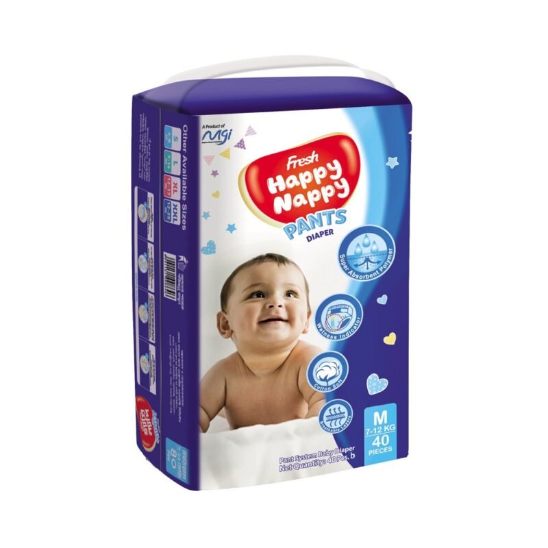 Fresh Happy Nappy Pant Diaper M (7- 12 kg) - buy Online