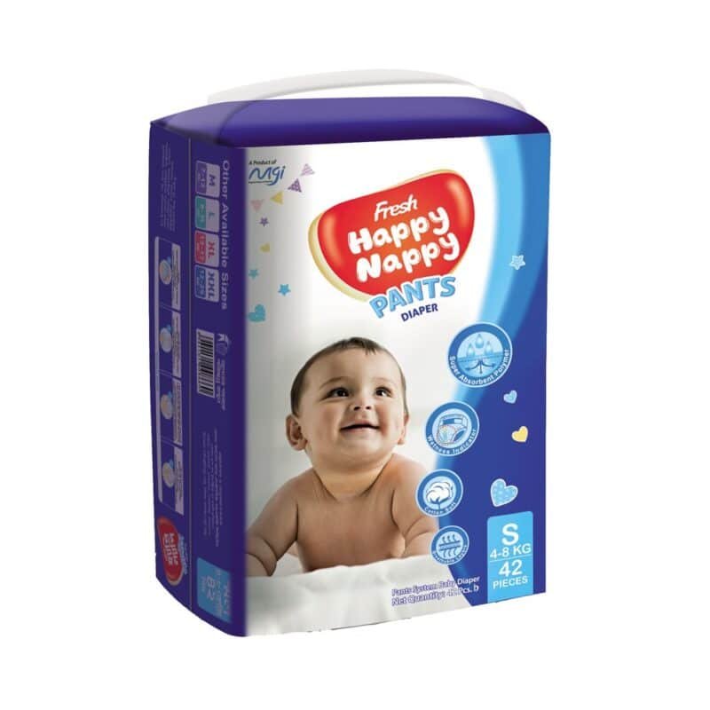Fresh Happy Nappy Pant Diaper S (4-8 kg) - buy Online